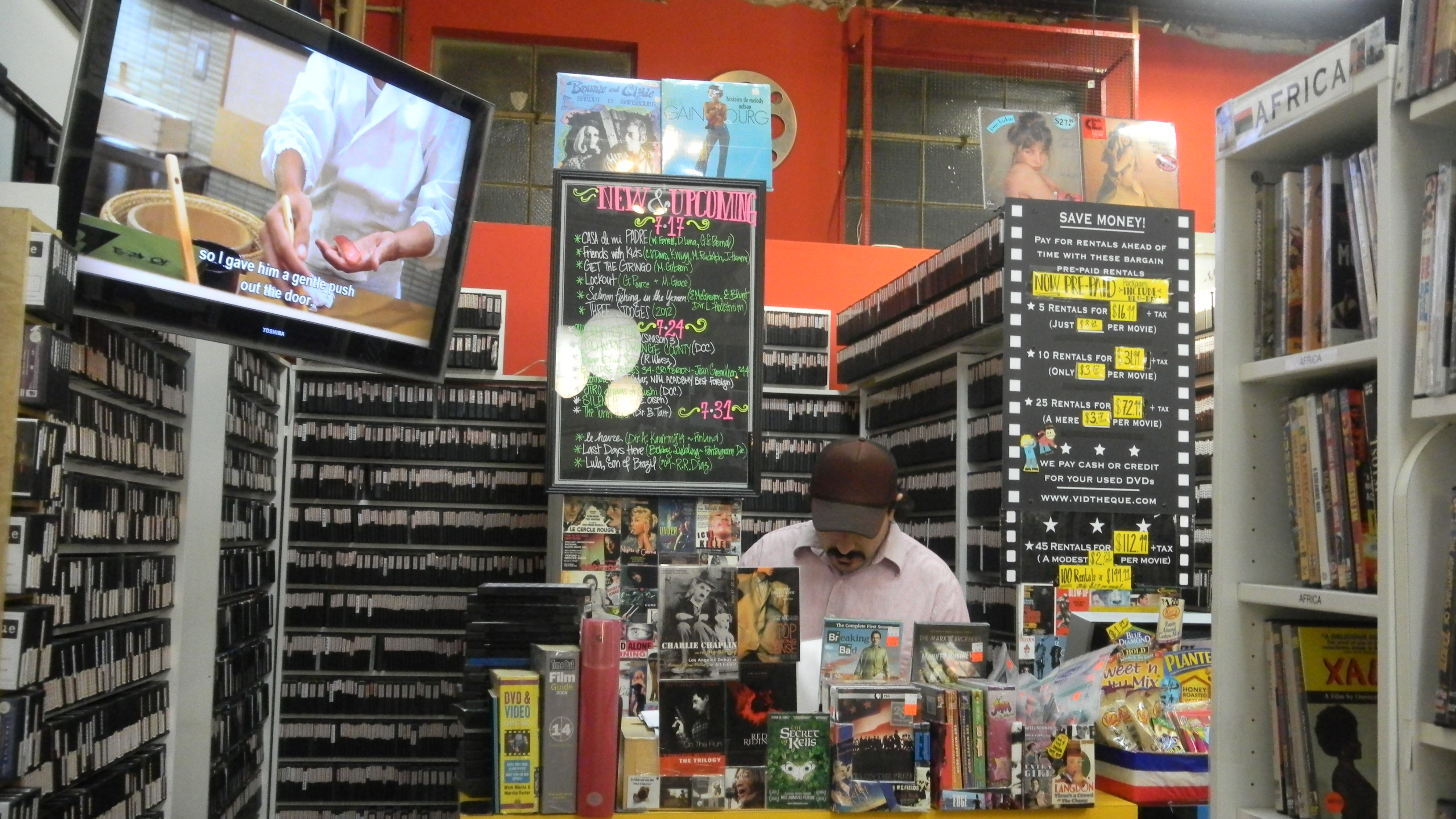 Vidéothèque - Your independent source for hard-to-find video and vinyl